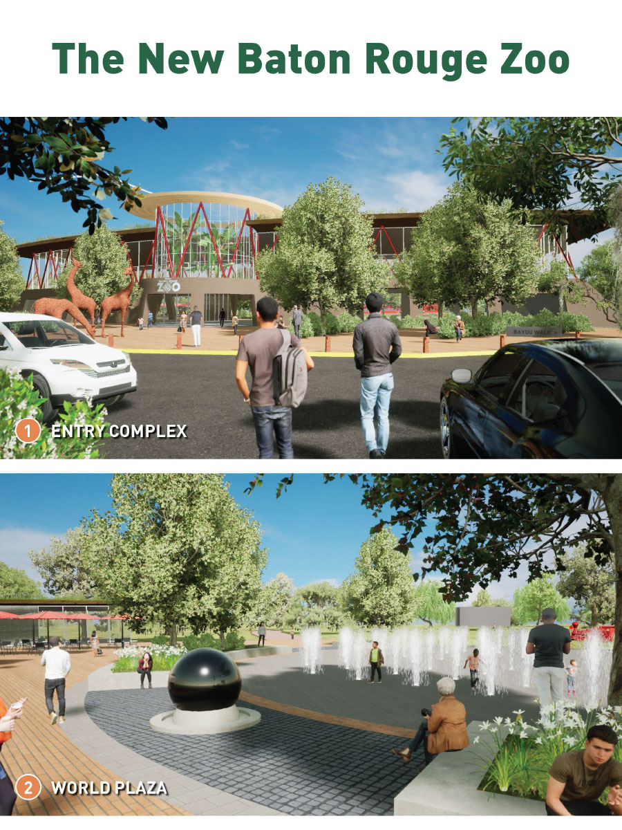 Baton Rouge Zoo Image Board - Greenwood Community Park and Baton Rouge Zoo