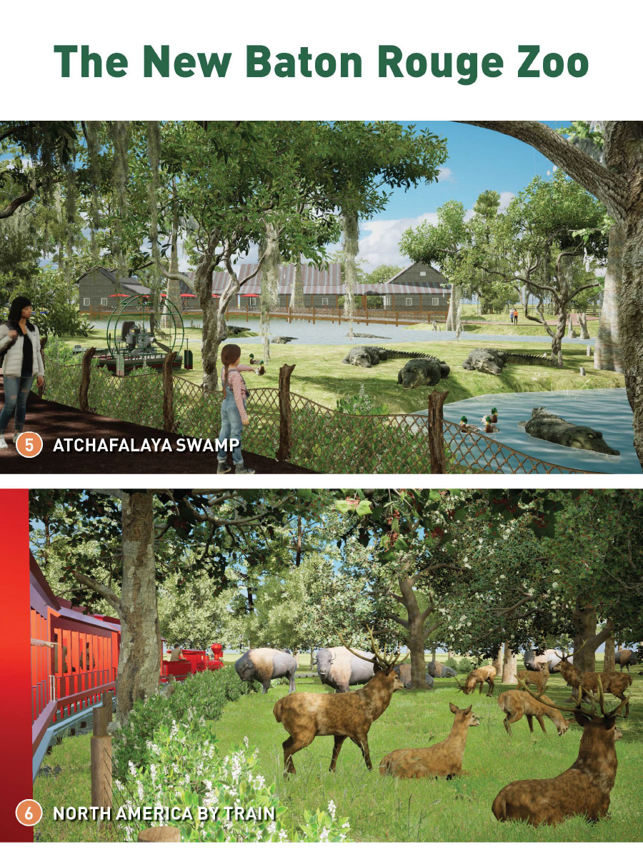 Baton Rouge Zoo Image Board - Greenwood Community Park and Baton Rouge Zoo