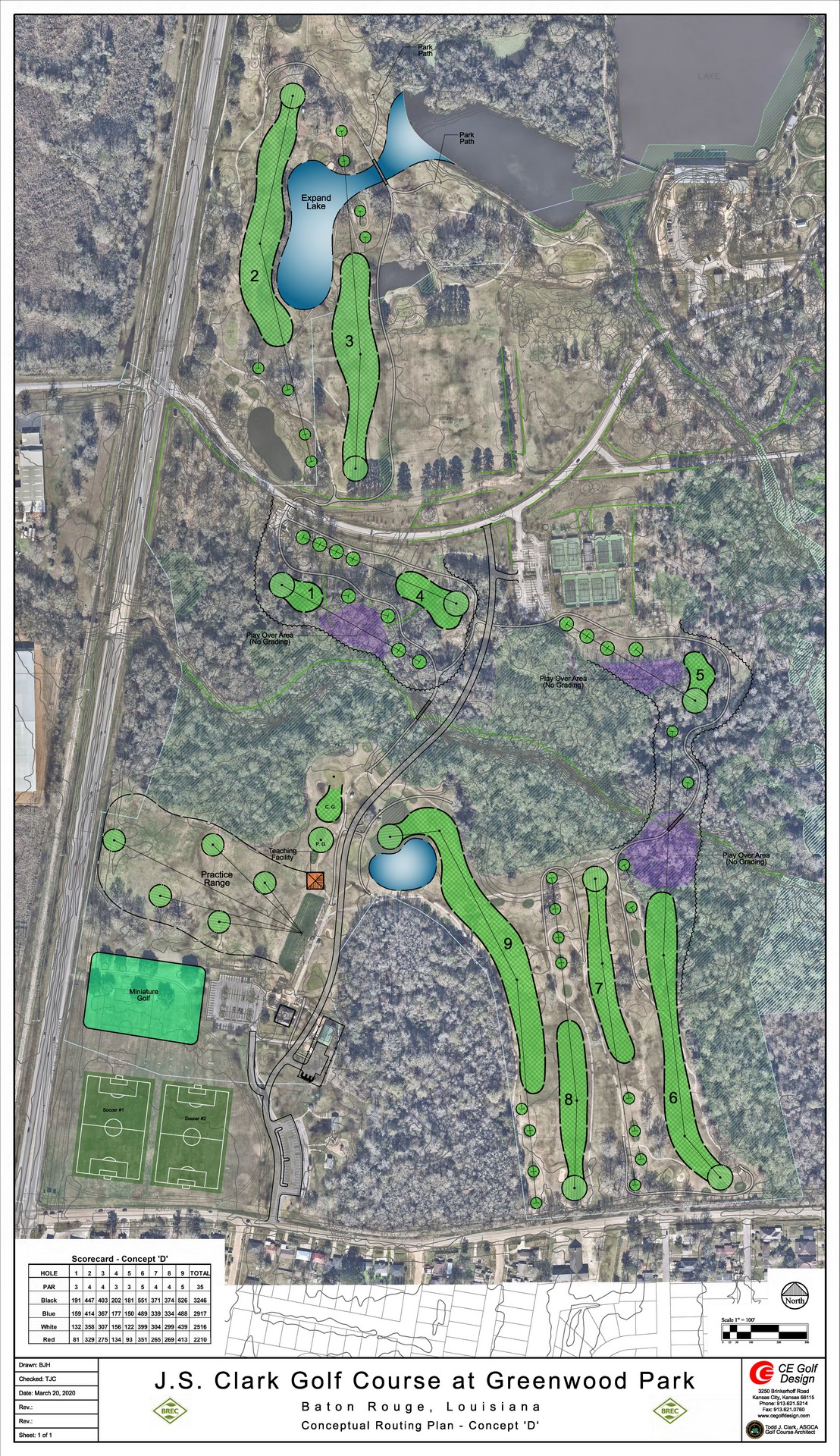 Golf - Greenwood Community Park and Baton Rouge Zoo